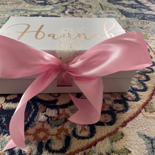 Personalized Bridal Gift Box | Custom Bride Box | Bridal Shower ...