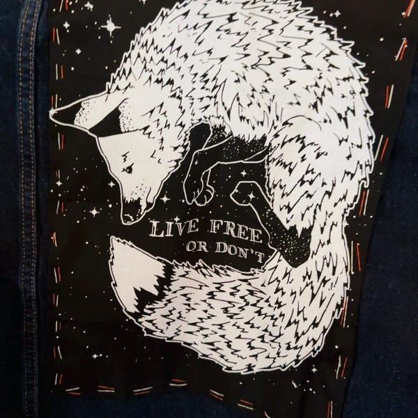 Skeleton Back Patch Black Metal Back Patch, Goth Backpatch, Death ...