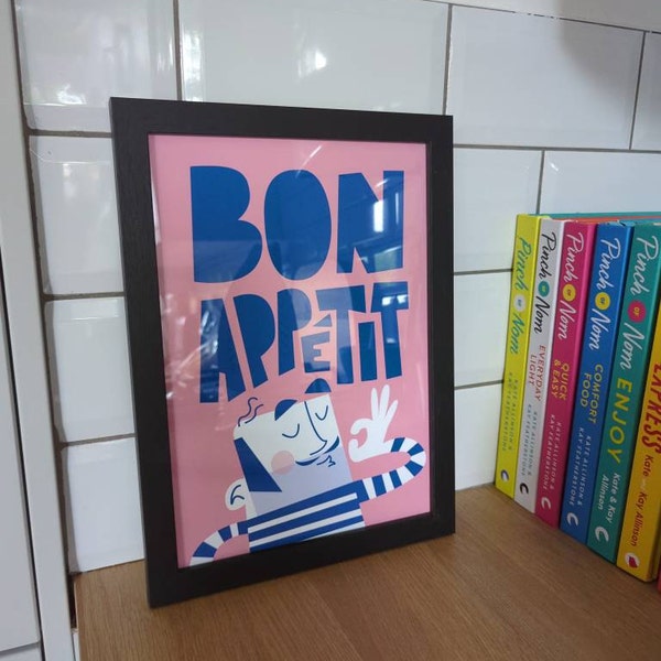 Rock on Print | Tattoo Illustration Poster | Rock 'n' Roll | Statement ...