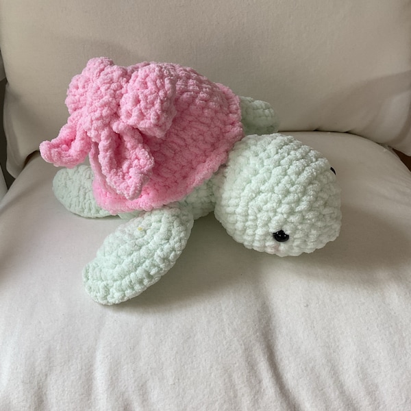 Mini Bow Turtle Crochet Pattern Valentines Day Pattern PDF Ribbon ...
