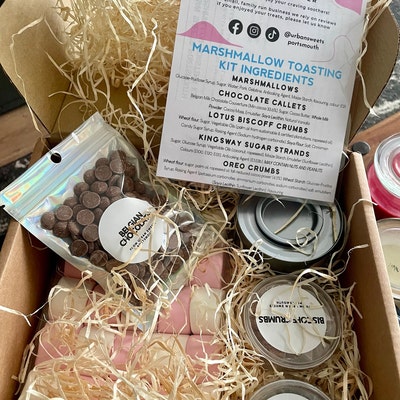 Marshmallow Toasting Kit - Etsy UK