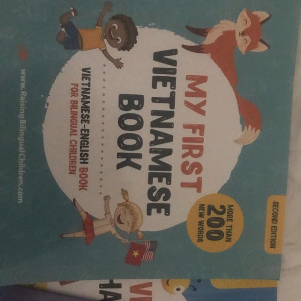 My First Vietnamese Book, Vietnamese Books for Kids, Vietnamese ...
