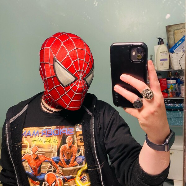 Customized Spider Man 1 Helmet, Andrew Garfield Spider Man Mask ...