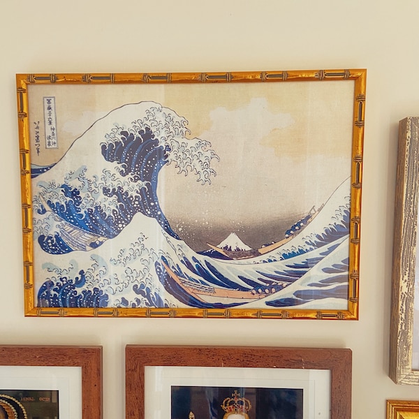 Hokusai - the Great Wave off Kanagawa (1832) - Classic Painting Photo ...