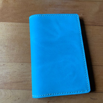 Leather Notebook Coversmall Memo Book Cover Mini Note 3x5 - Etsy
