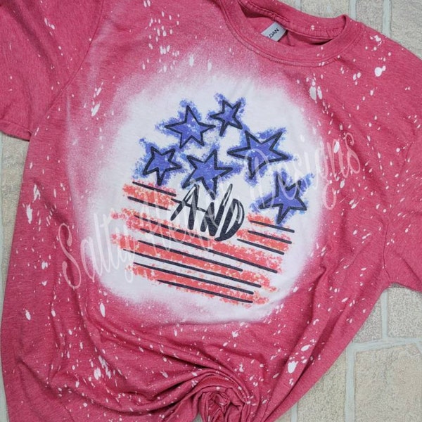 Stars and Stripes Splatter Paint Digital Download Independence Day PNG ...