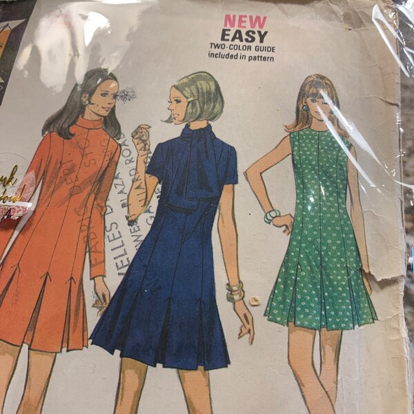 Vtg 70's Girls Tops Back Slit Opening Tie Ends Gathered Sleeves Self ...