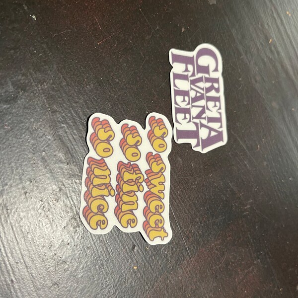 Greta Van Fleet Stickers - Etsy