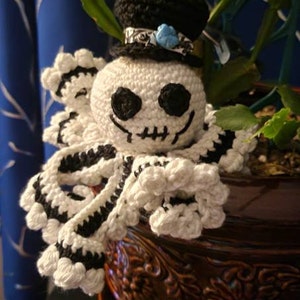 Skeleton Octopus Pattern - Etsy