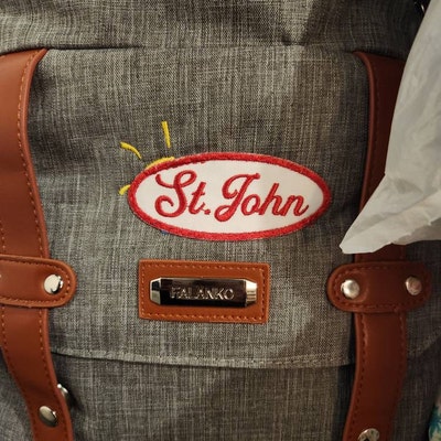 Custom Vintage Style Name Tag-choice of Color - Etsy