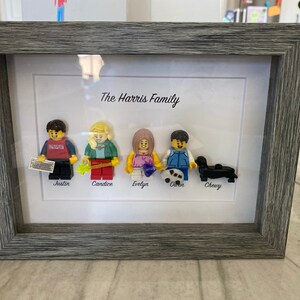 Personalized Mini Me Minifigure Frame - Etsy