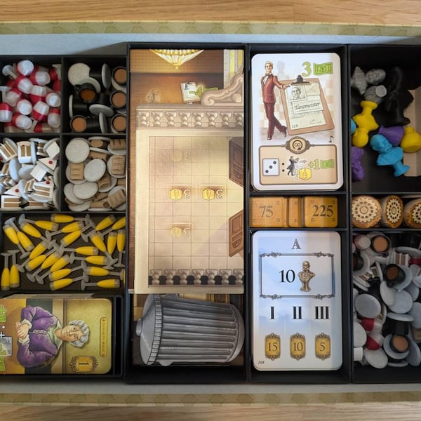 Calico Insert | Calico Board Game Organizer | Calico Storage Solution ...