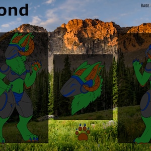 Protogen Reference Sheet Base - Etsy