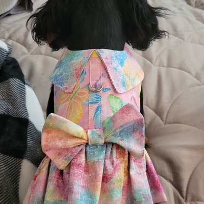 Ruffle Dog Harness Sewing Pattern 1635 Dog Clothes Patterns Small Dog ...