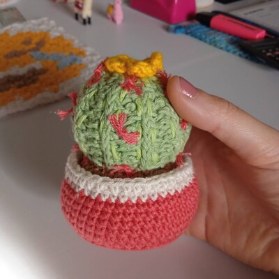 Barrel Cactus Crochet Pattern - Etsy