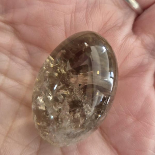 Natural Citrine Sphere - Solar Plexus Chakra Stone for Abundance ...
