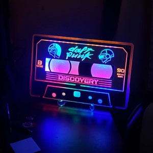 Back to the Future Illuminated Sign Floppy Disk Retro Design Back to ...