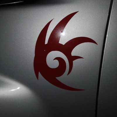 Shadow the Hedgehog Inspired Logo Vinyl Decals - Etsy