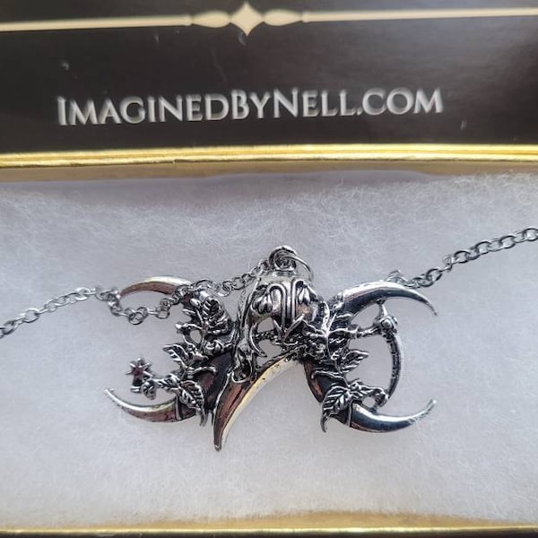 Goddess Lilith, Sigil of Lilith, Yule Tree Ornament, Witch Decor, Pagan ...