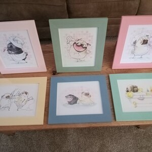 Zoomies Pug Art Print Cute Pug Art Zoomie Pug Print Funny - Etsy