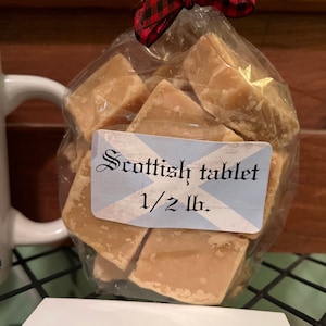 Butterscotch Scottish Tablet Candy Flavored Authentic - Etsy