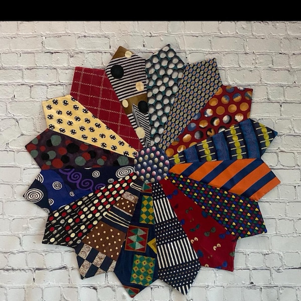 Memory Table Topper, Made From Ties or Shirts of Your Loved One, 29 ...