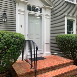 Railing for Steps With 3 Step and 2 Ft to 4 Ft. Landing Custom Made ...