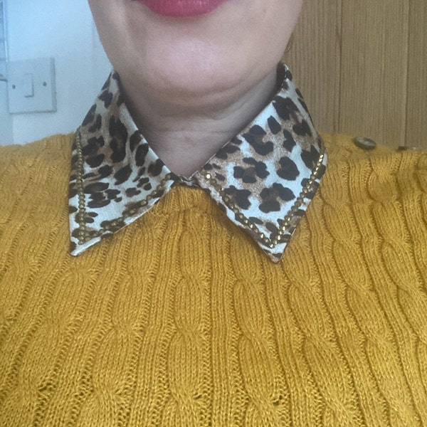 Vintage Look Gold Woven Lace Collar,peter Pan Collar in Gold,delicate ...