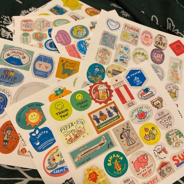 Cute Doodle Calendar. Unnumbered, Handmade Monthly Planner Calendar ...