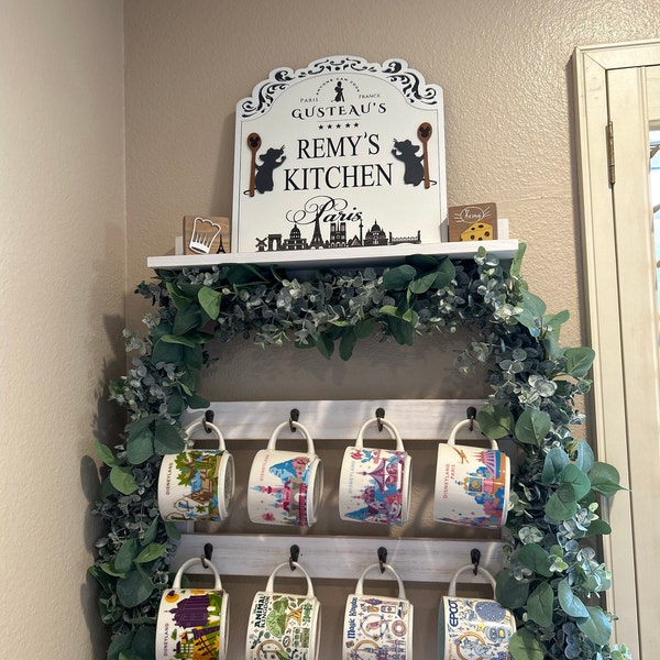 Remy's Personalized Ratatouille Wood Kitchen Sign - Disney Kitchen ...