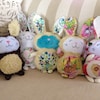 Bunny Rabbit Embroidery Machine ITH Pattern Easter Softie Stuffie Plush ...