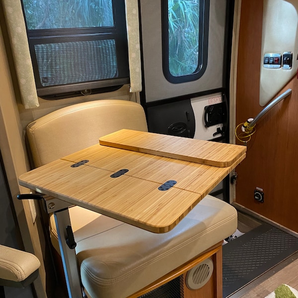 Folding Bamboo Lagun Table 3/4" Thick for Camper Vans and Rvs - Etsy