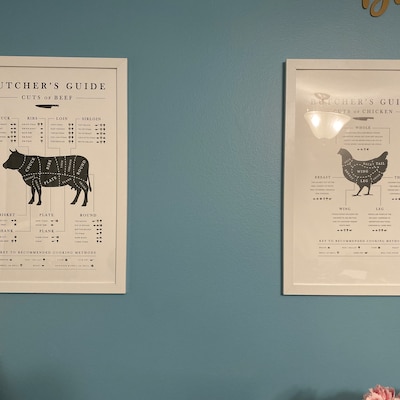 Beef Butcher Guide Kitchen Butcher Chart Kitchen Printable - Etsy