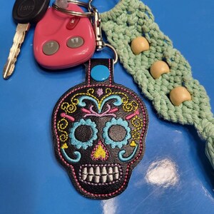 Webbed Skeleton Keychain Webbed Skeleton Key Ring Skeleton - Etsy