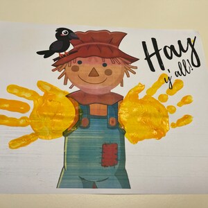 Mermaid Handprint Keepsake, Printable Download, DIY Craft, Wall Art - Etsy