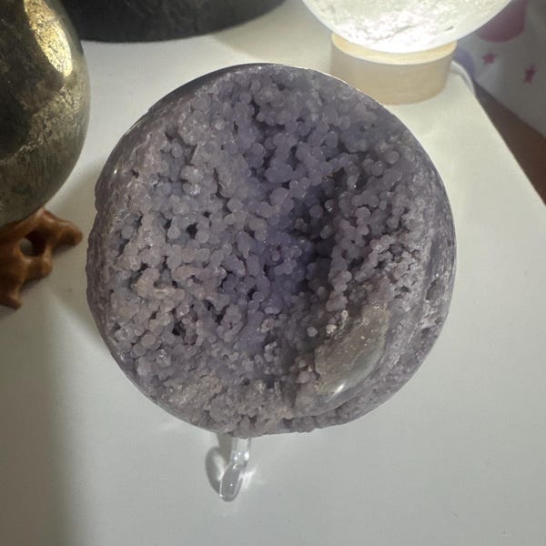 Quartz Crystal Ball With Stand: Fortune Telling Scrying Sphere - Etsy