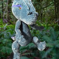 Raptor, Raptor Crochet Pattern, Crochet Pattern, Amigurumi, Raptor ...