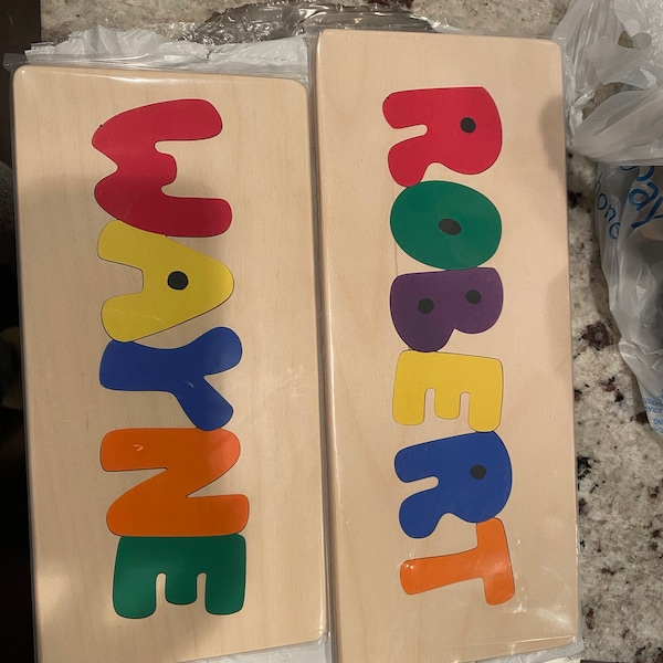 Personalized Name Puzzles, Wooden Name Puzzle, Name Puzzle, Puzzles for ...