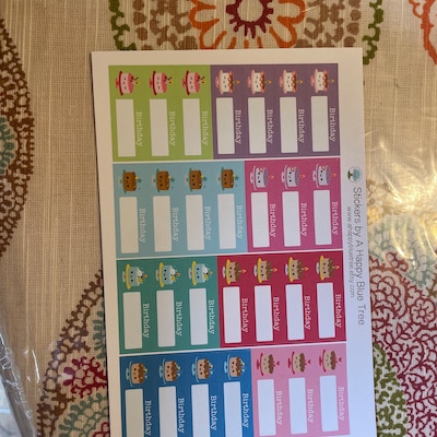 MINI Happy Package Reminder Tracker Cute Kawaii Personal - Etsy