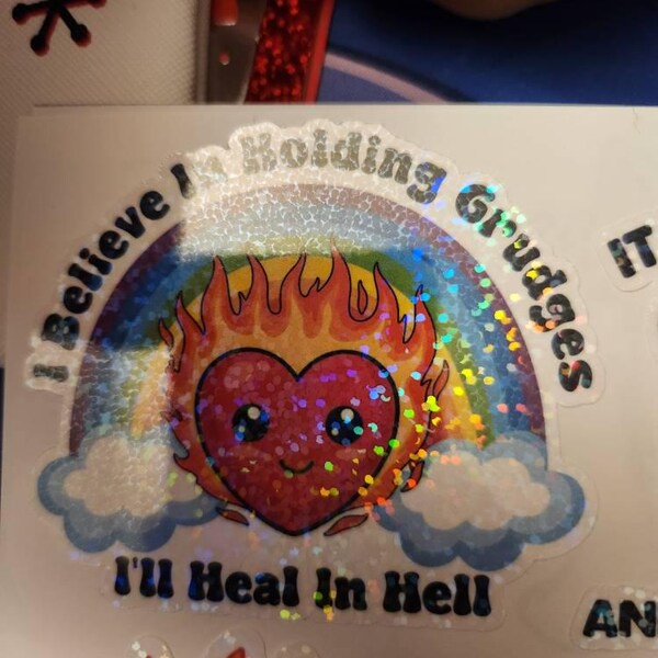 Permission Slip Sticker, Mental Health Therapy, Trauma Healing Decal ...