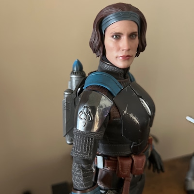 1/6 Scale Bo Katan Mythosaur Shoulder Pauldron Mandalorian - Etsy