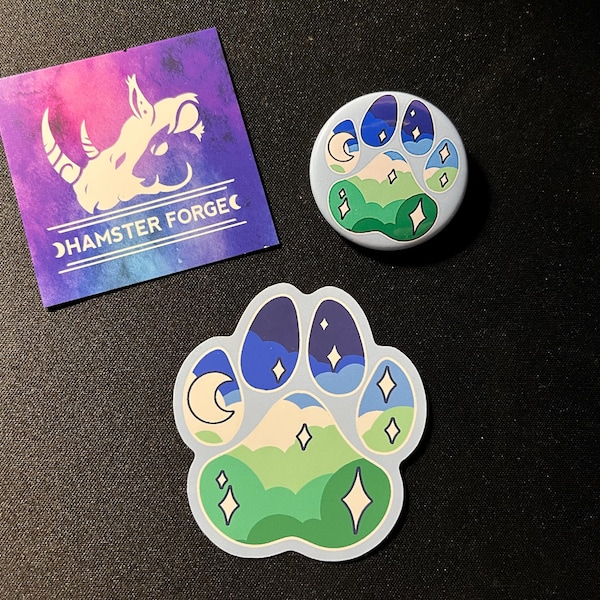 IRONMOUSE, BUBI & MONARCH Floral Vtuber Fanart | Stickers / 38mm or ...