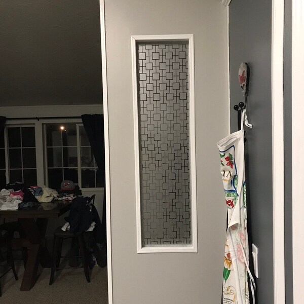 Contempo Style Pattern for Frosted Window Vinyl - Etsy