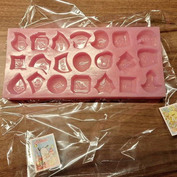 FFXIV Job Stone Handmade Pictomancer Viper Resin Keychain Phonecharm ...