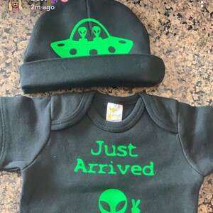 Alien ONESIE® / Roswell Alien Infant Creeper/ TWO Piece Outfit ...