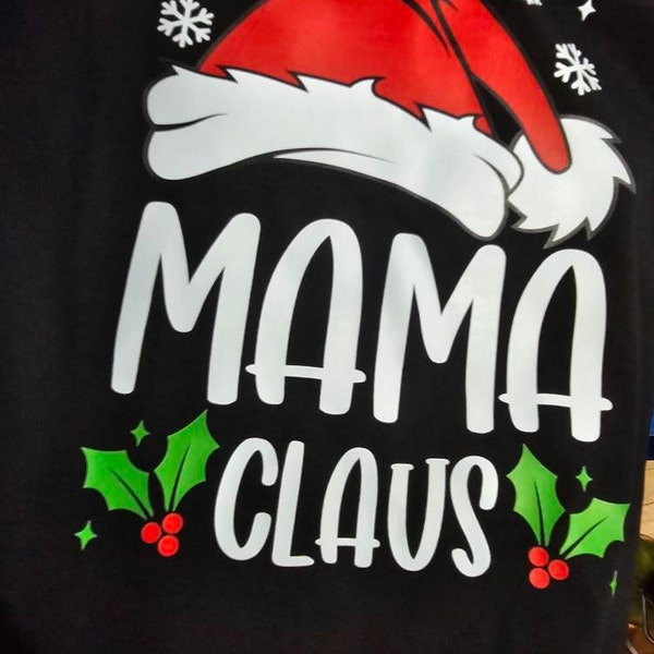 DTF Santa Claus Designs, Santa Claus Christmas DTF, Custom Xmas DTF ...