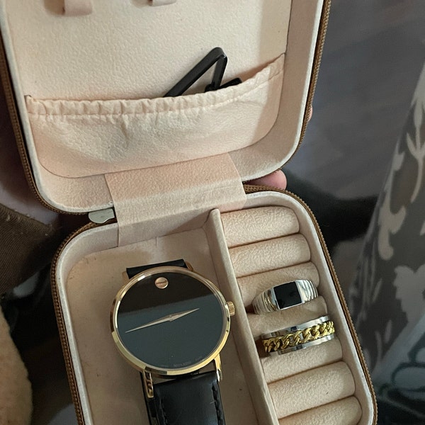 Personalized Groomsmen Watch Box Custom Jewelry Storage Case ...