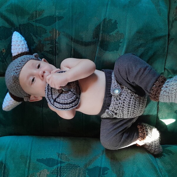 Baby Viking Valkyrie Outfit Crochet - Etsy