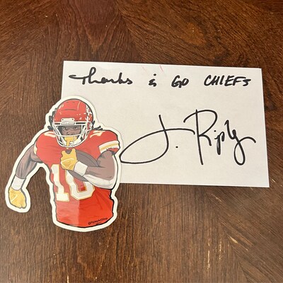 KC WOLF Kansas City Chiefs Sticker Weatherproof Vinyl Hydroflask Decal ...