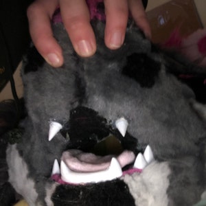 Fursuit Teeth 3D Printed Toony Fangs for Fursuits and Costume - Etsy UK